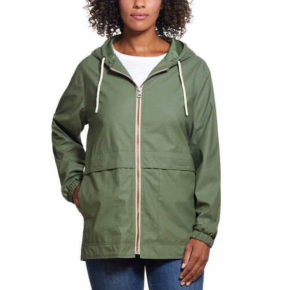 Weatherproof | Jackets & Coats | Green Nwt Ladies Rain Slicker ...